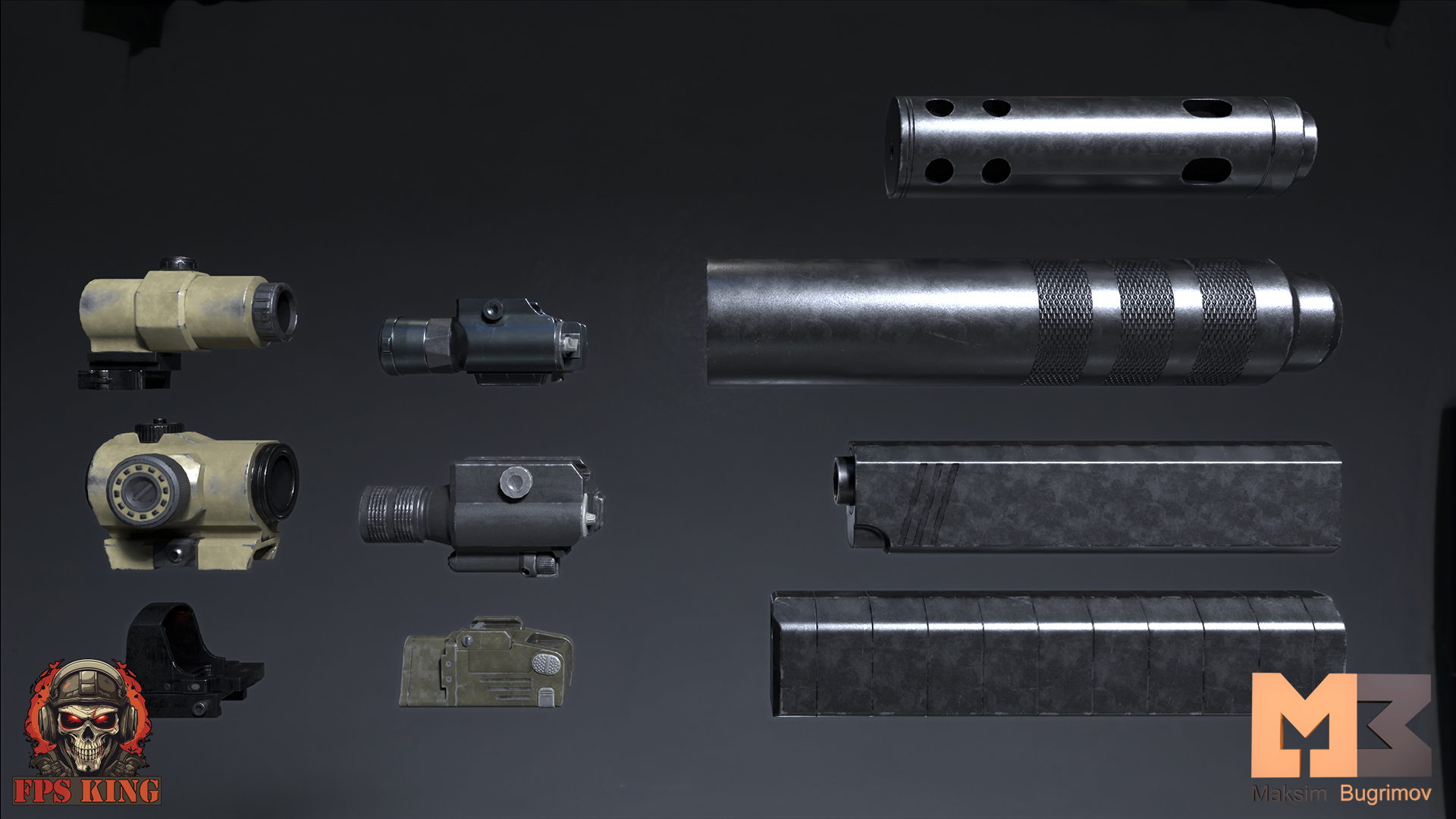 FPS_Automatic_Rifle - iClone/Scenes & Props - Reallusion Content Store
