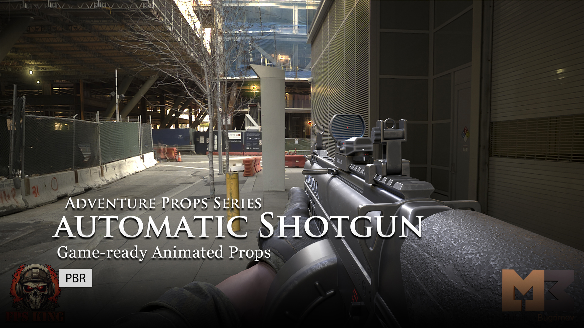 Automatic Shotgun - iClone/Scenes & Props - Reallusion Content Store