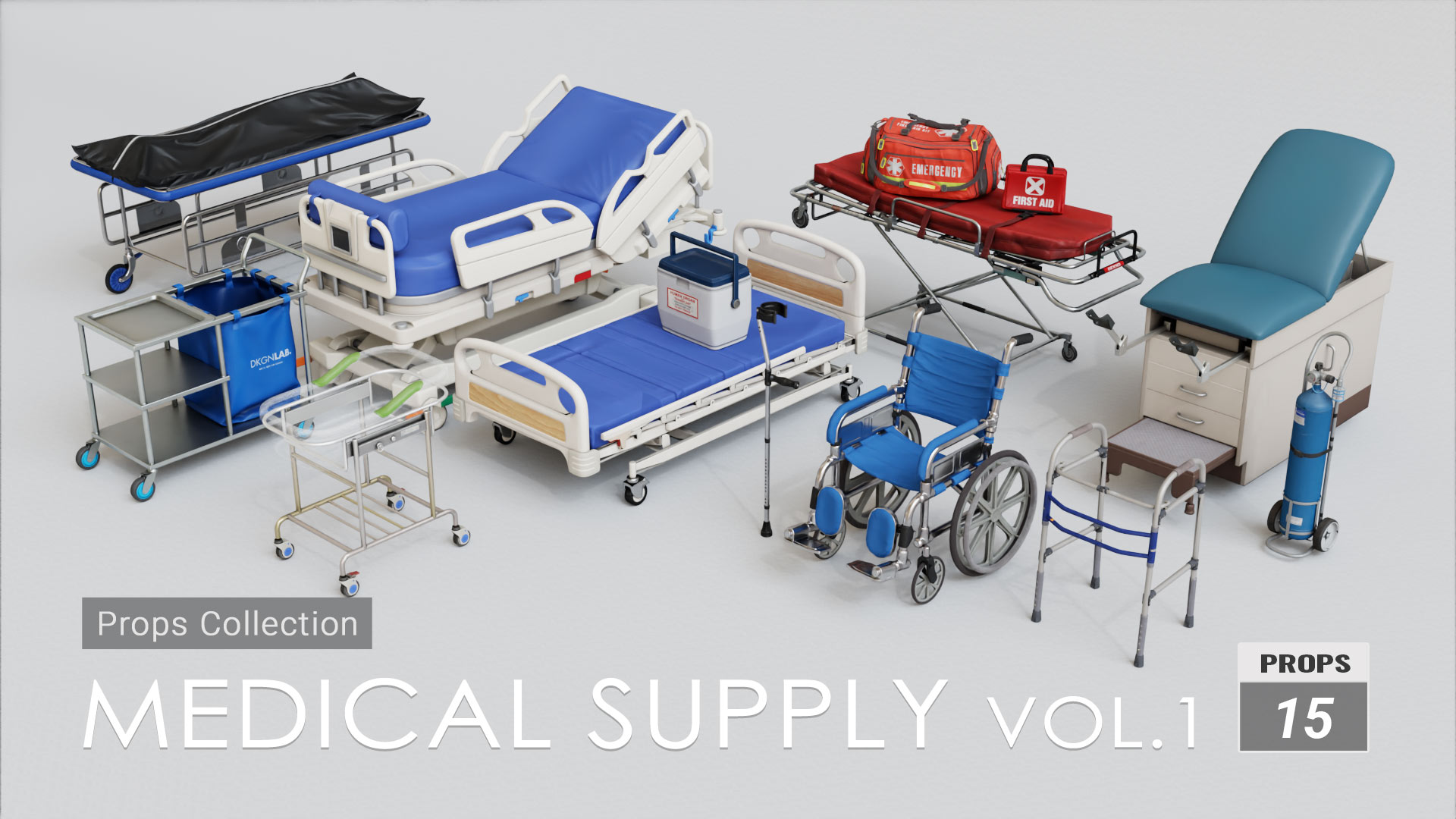 Props Collection - Medical Supply Vol.1 - iClone/Scenes & Props ...