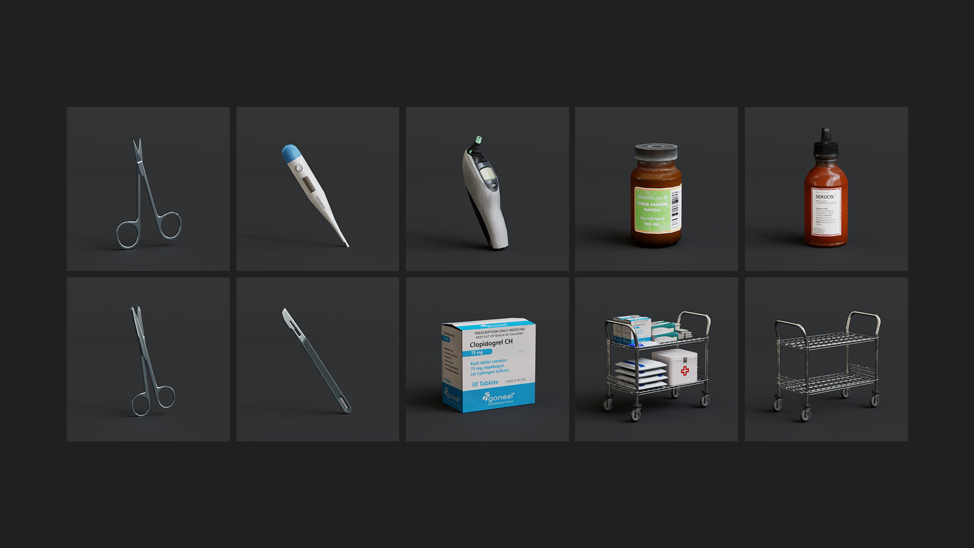 Props Collection - Medical Supply Vol.2 - iClone/Scenes & Props ...