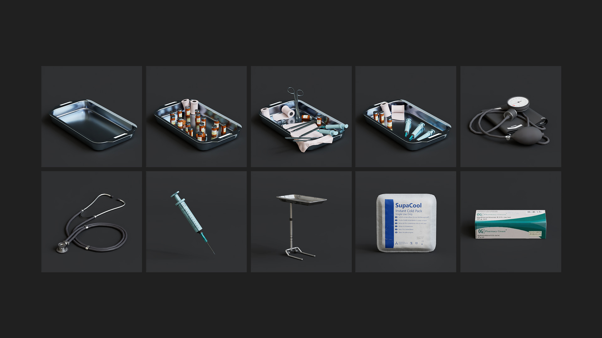 Props Collection - Medical Supply Vol.2 - iClone/Scenes & Props ...