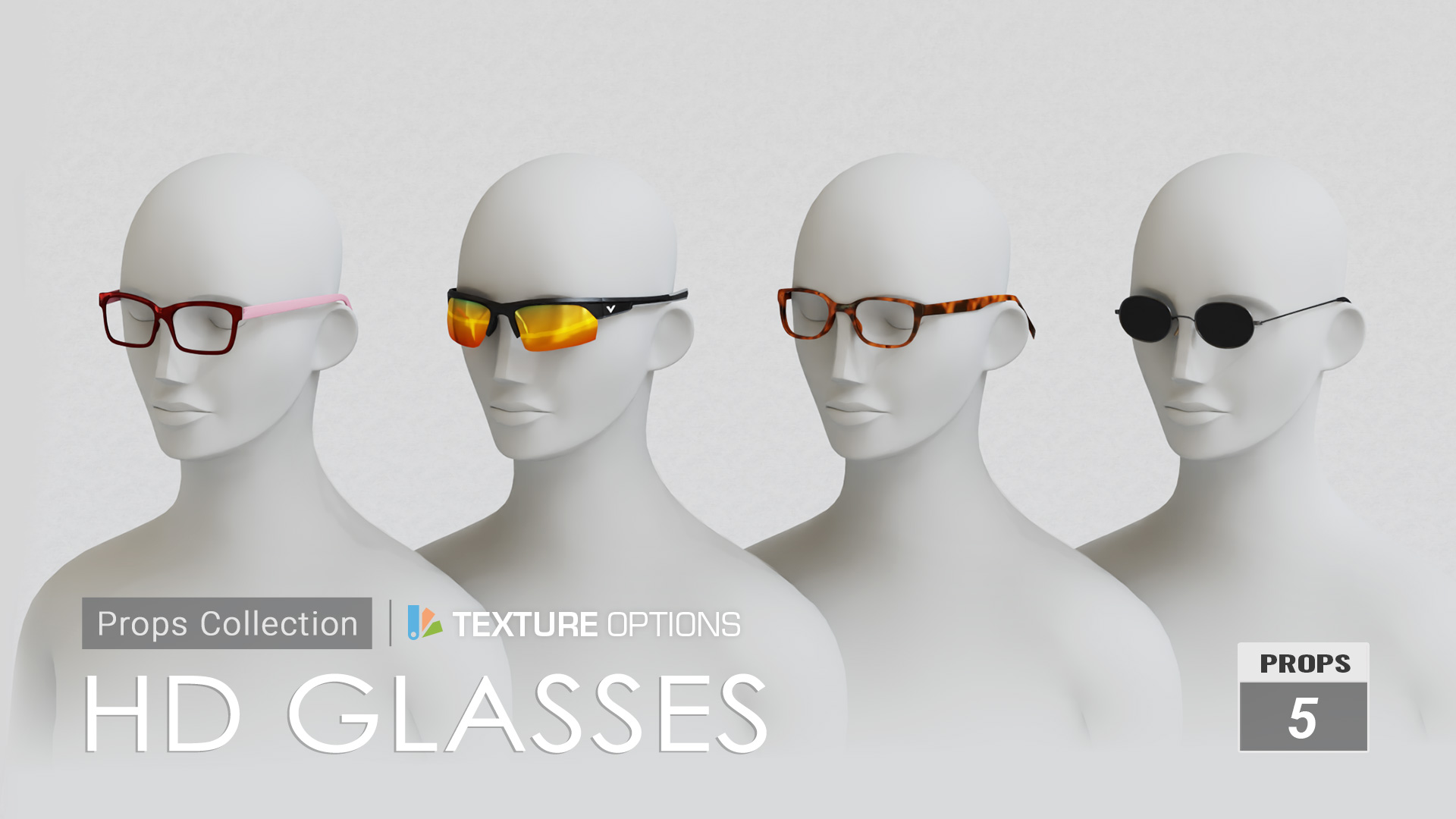 Props Collection - HD Glasses - iClone/Scenes & Props - Reallusion ...