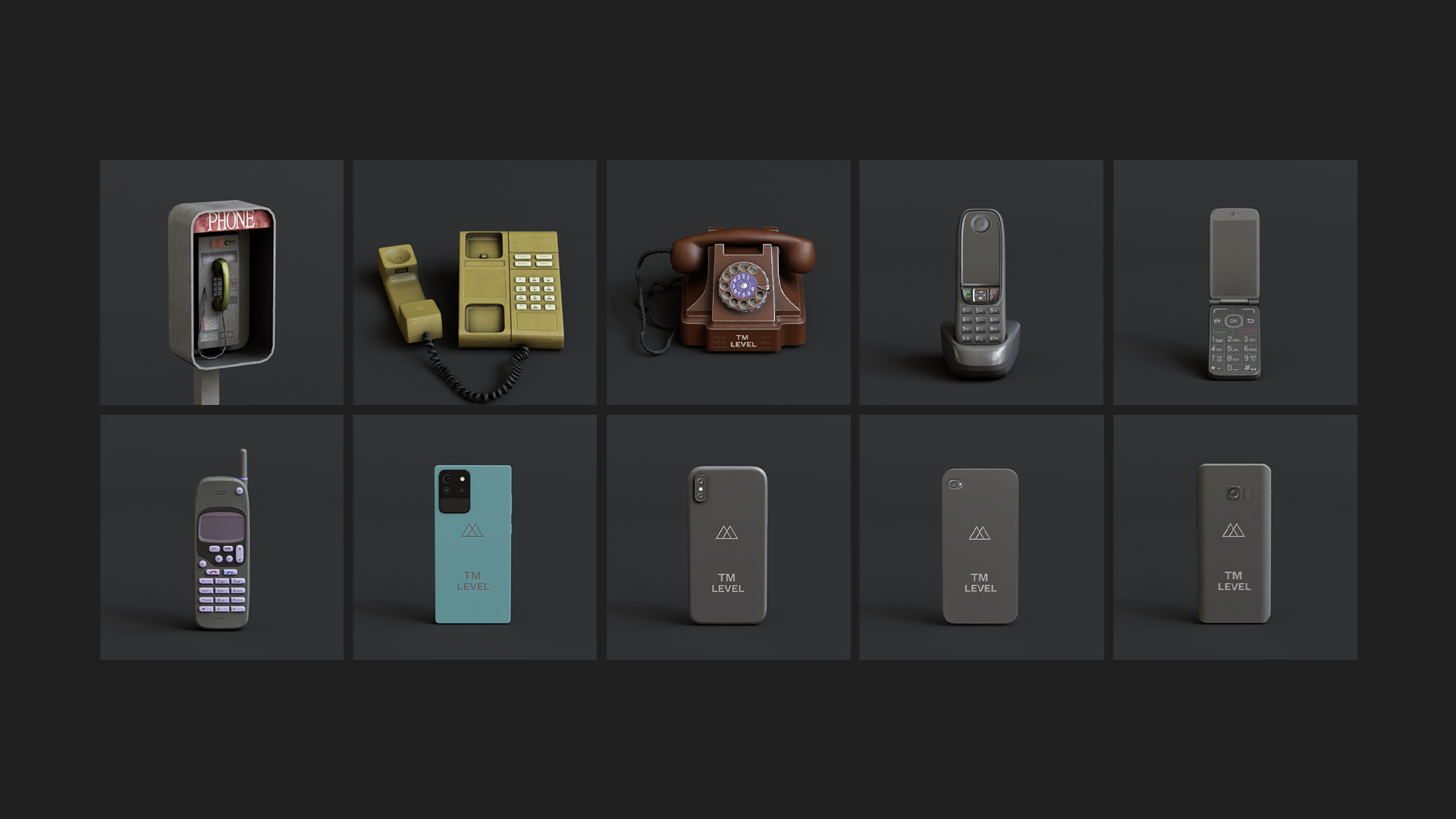 Props Collection - Phone & Mobile - iClone/Scenes & Props - Reallusion ...