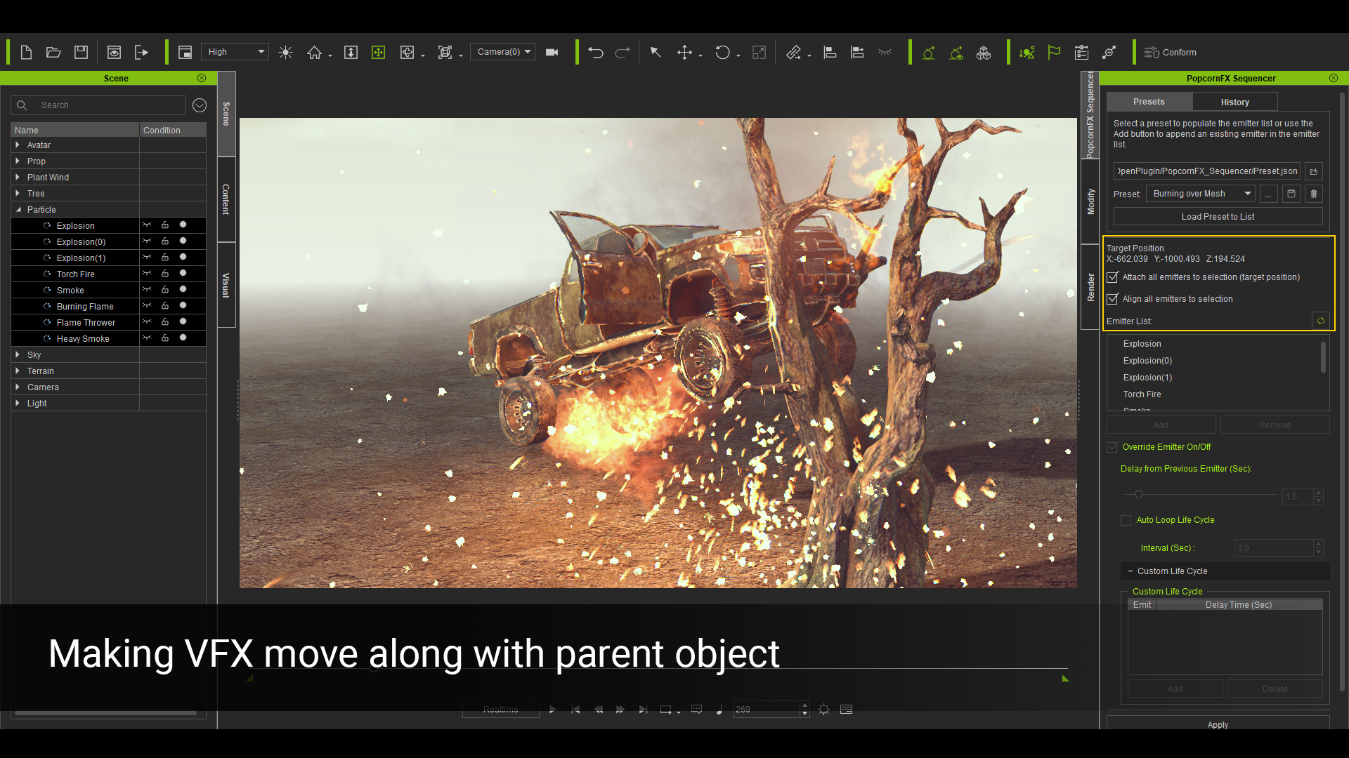 PopcornFX Particle Sequencer - iClone/Plug-in - Reallusion Content Store
