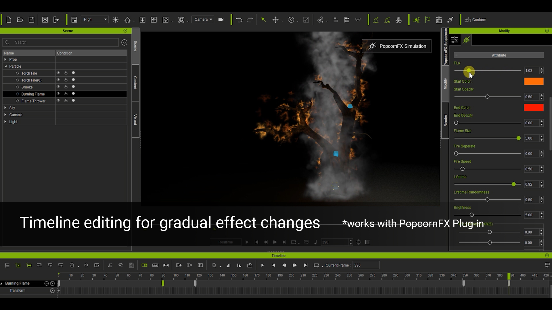 PopcornFX Particle Sequencer - iClone/Plug-in - Reallusion Content Store