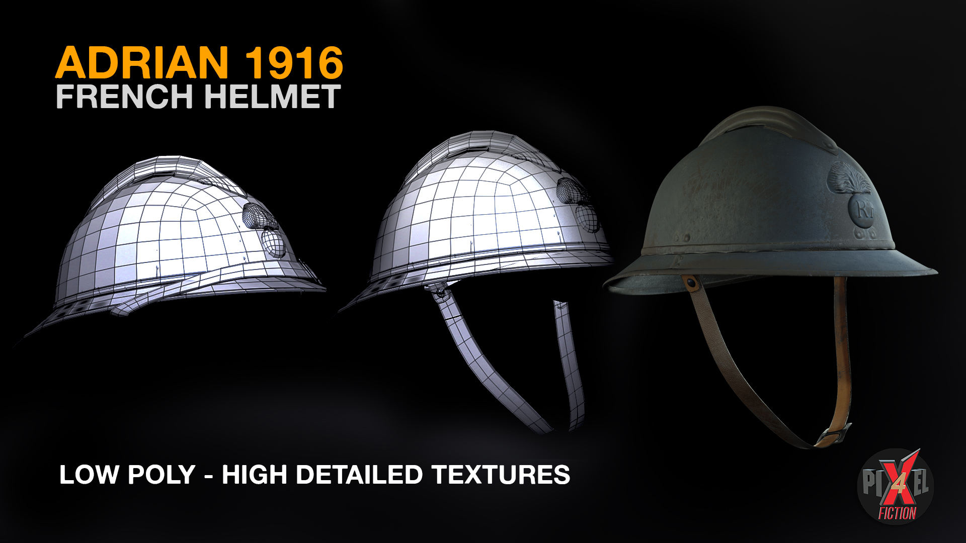 Adrian Helmet Hellfighters Edition - iClone/Actor - Reallusion Content ...