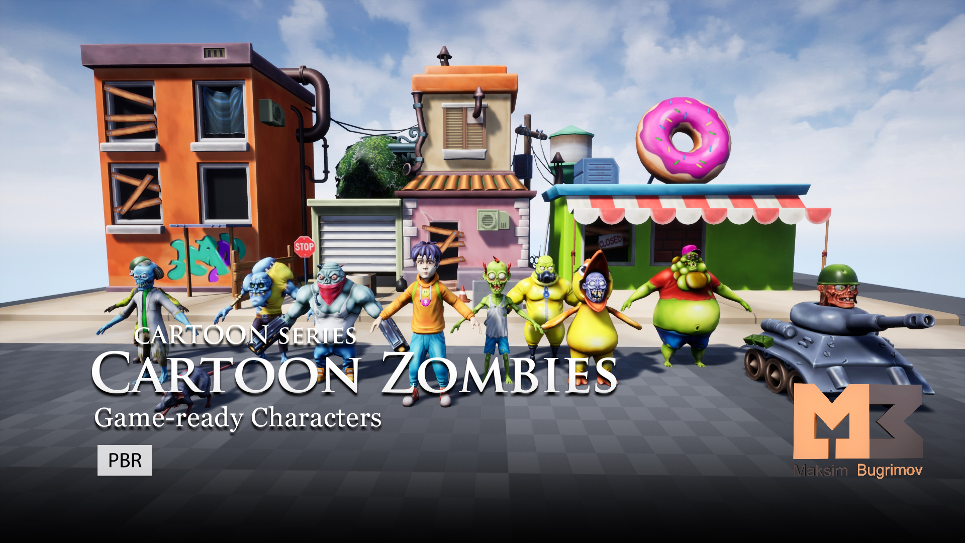 Cartoon Zombies - iClone/Actor - Reallusion Content Store