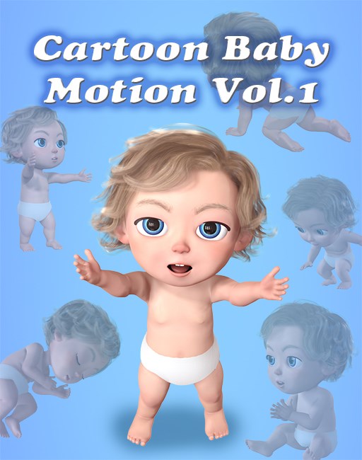 Cartoon Baby Motion Bundle - iClone/Combo (Multiple-PID) - Reallusion ...