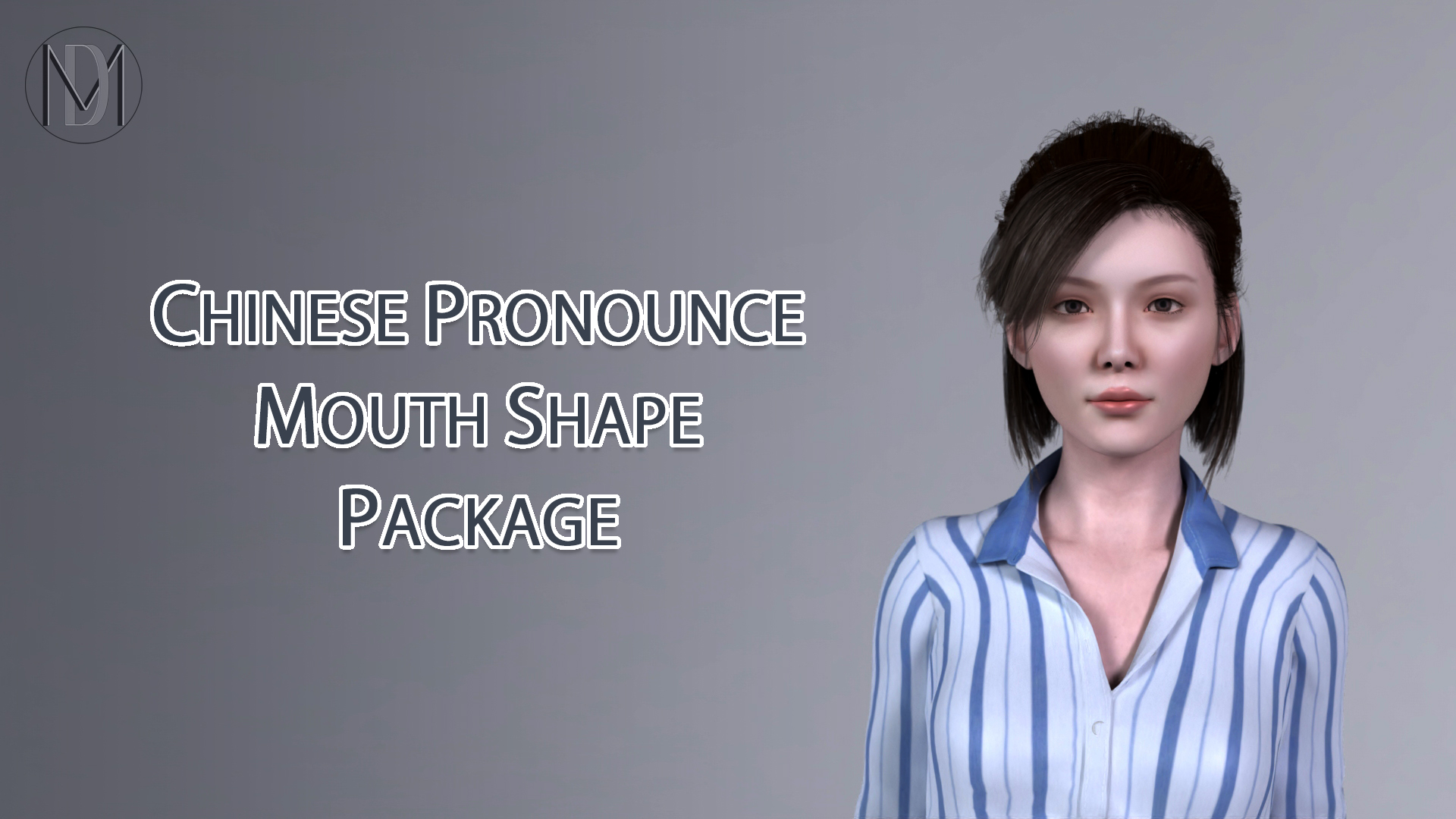 Chinese Mouth Shape Package - iClone/Motion - Reallusion Content Store