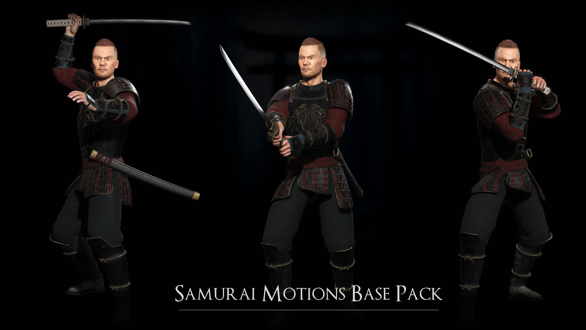 Samurai Motions Base Pack - iClone/Motion - Reallusion Content Store