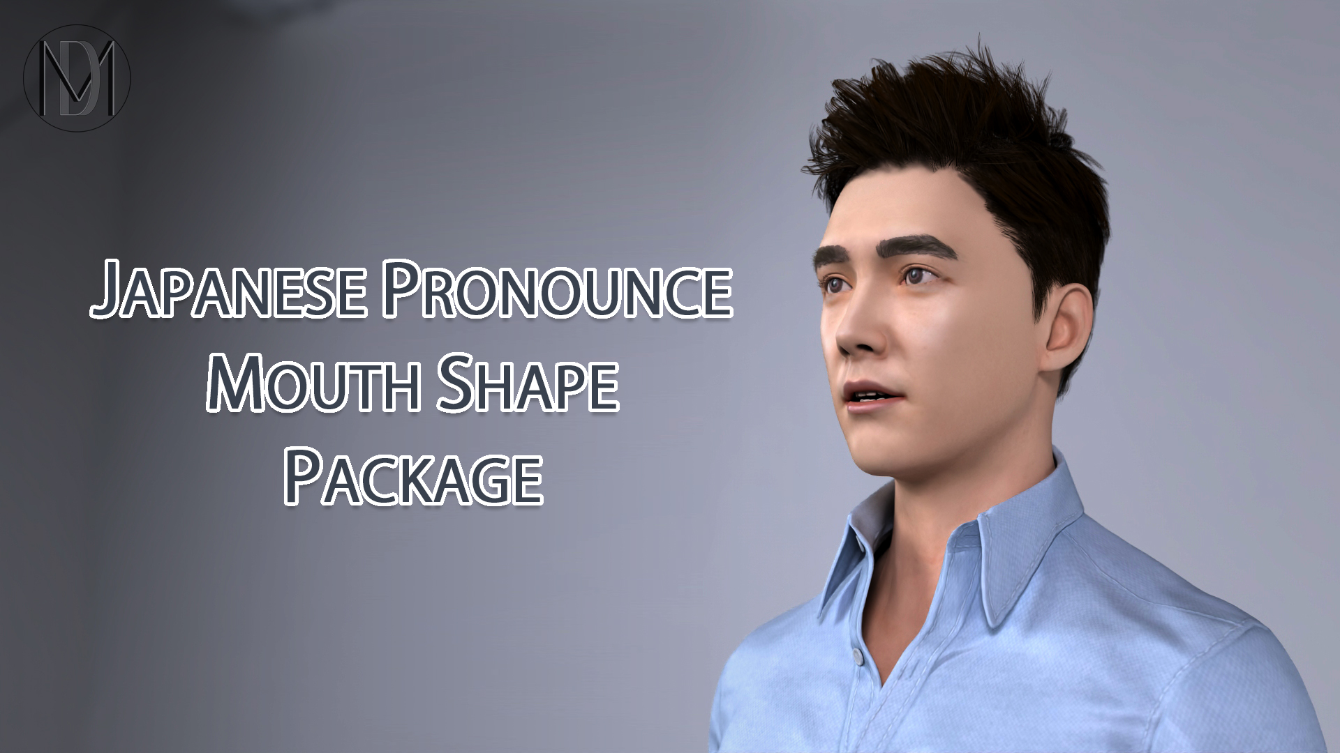 Japanese Mouth Shape Package - iClone/Motion - Reallusion Content Store