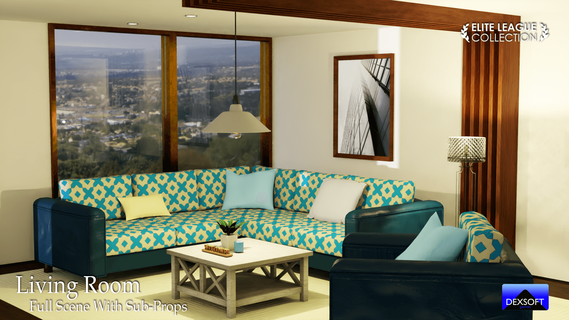 Living Room - iClone/Scenes & Props - Reallusion Content Store