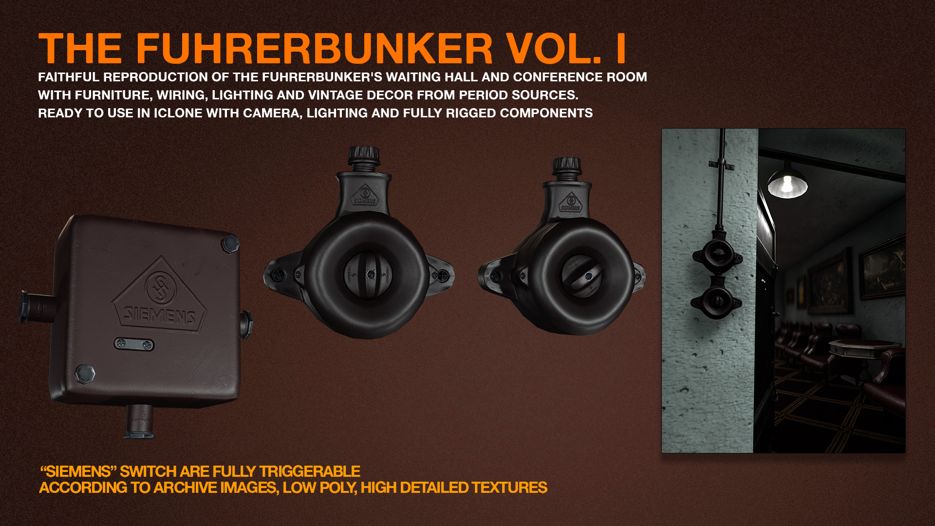 The Bunker Vol.1 - iClone/Scenes & Props - Reallusion Content Store