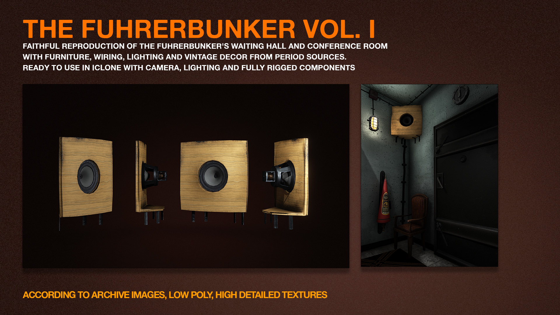 The Bunker Vol.1 - iClone/Scenes & Props - Reallusion Content Store