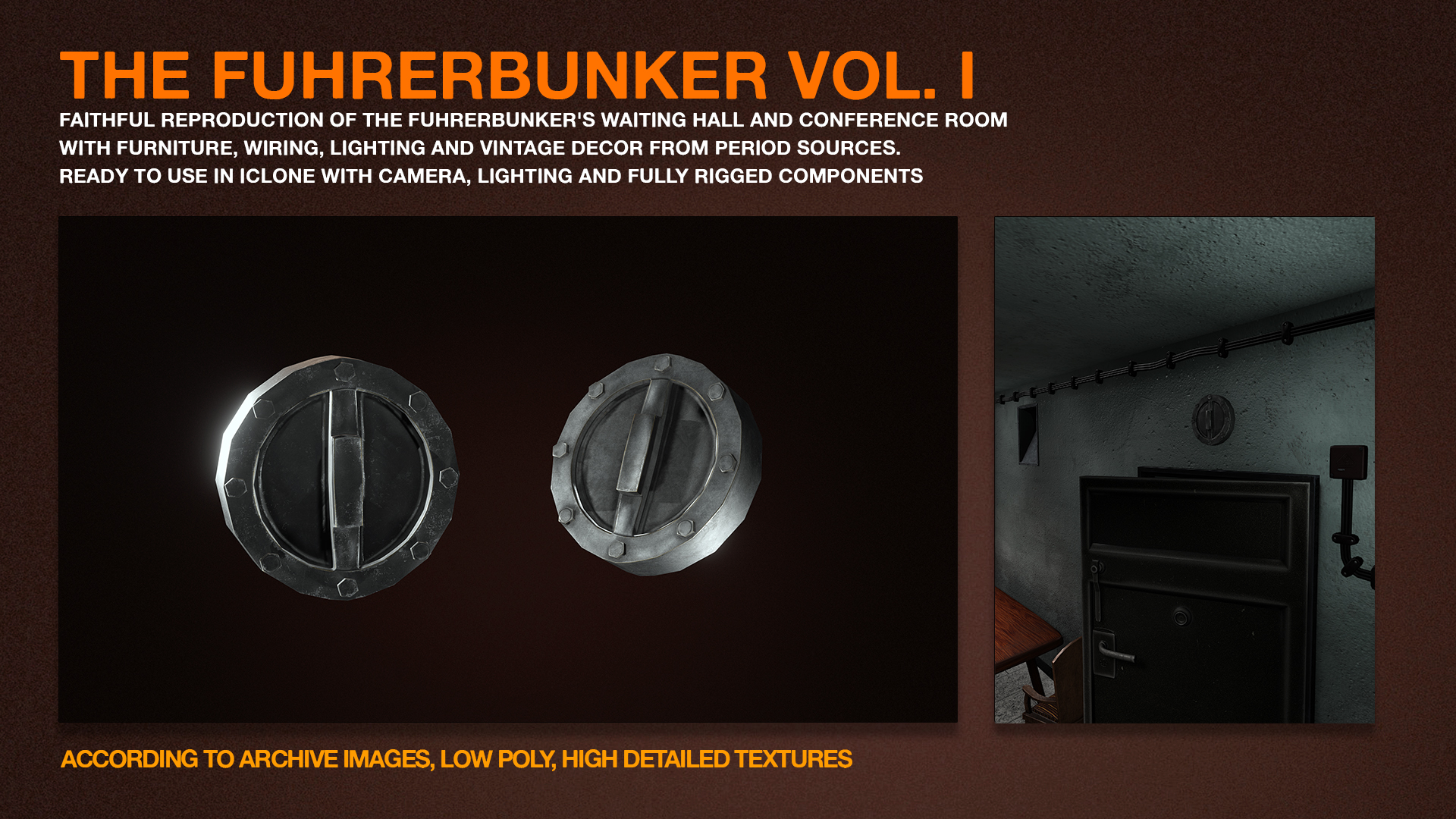 The Bunker Vol.1 - iClone/Scenes & Props - Reallusion Content Store