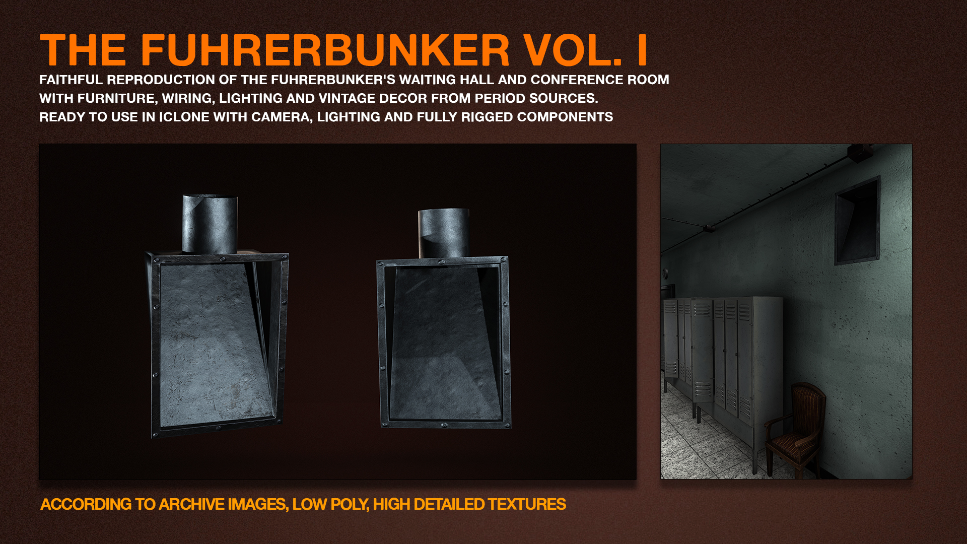 The Bunker Vol.1 - iClone/Scenes & Props - Reallusion Content Store