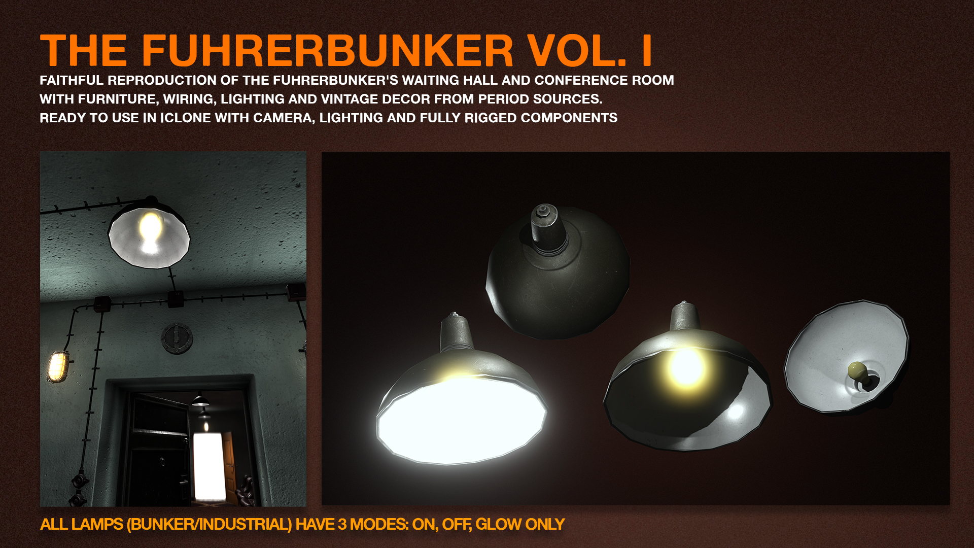 The Bunker Vol.1 - iClone/Scenes & Props - Reallusion Content Store