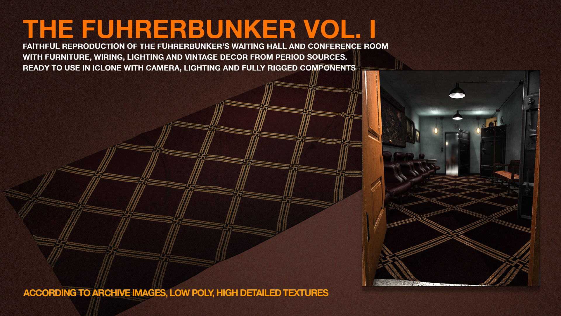 The Bunker Vol.1 - iClone/Scenes & Props - Reallusion Content Store
