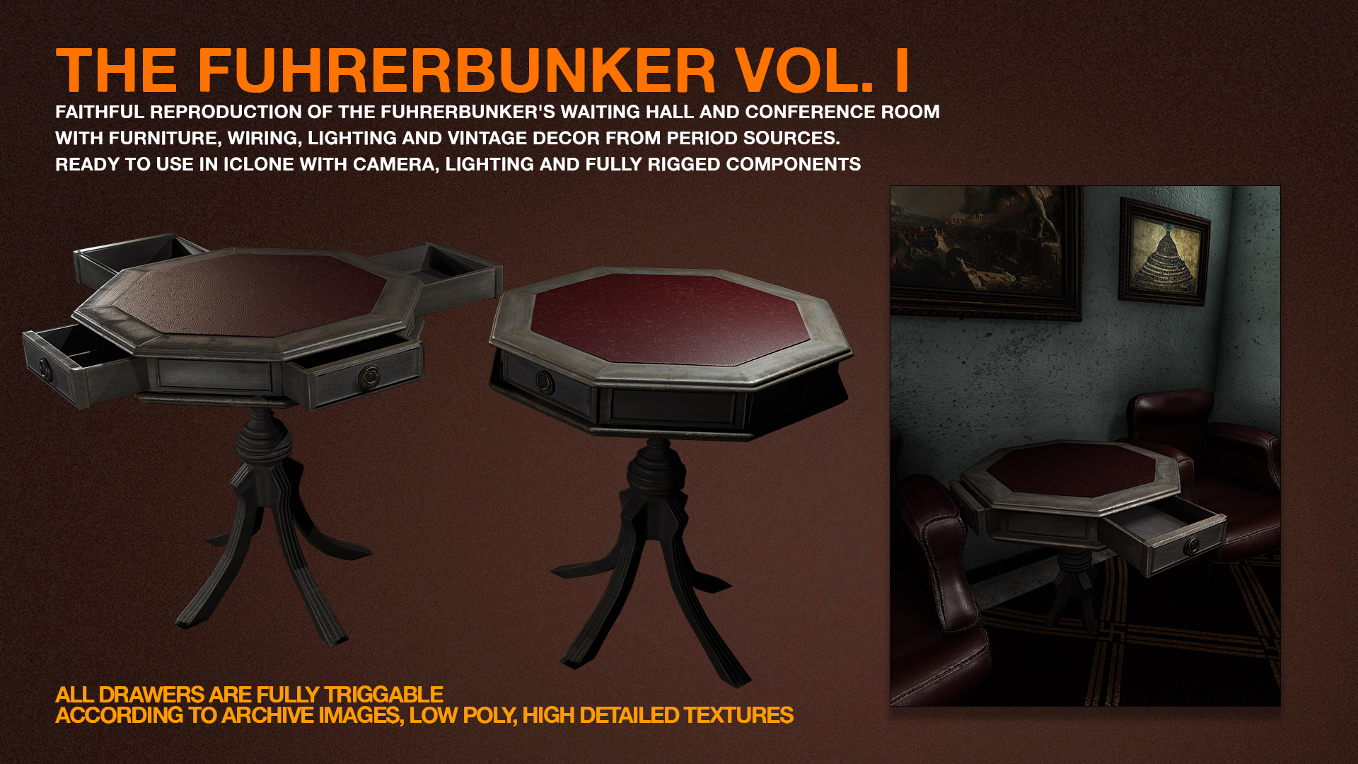 The Bunker Vol.1 - iClone/Scenes & Props - Reallusion Content Store