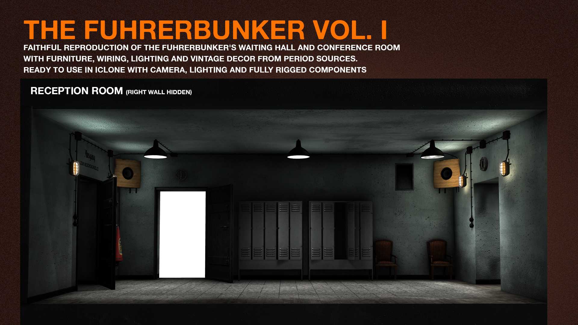 The Bunker Vol.1 - iClone/Scenes & Props - Reallusion Content Store