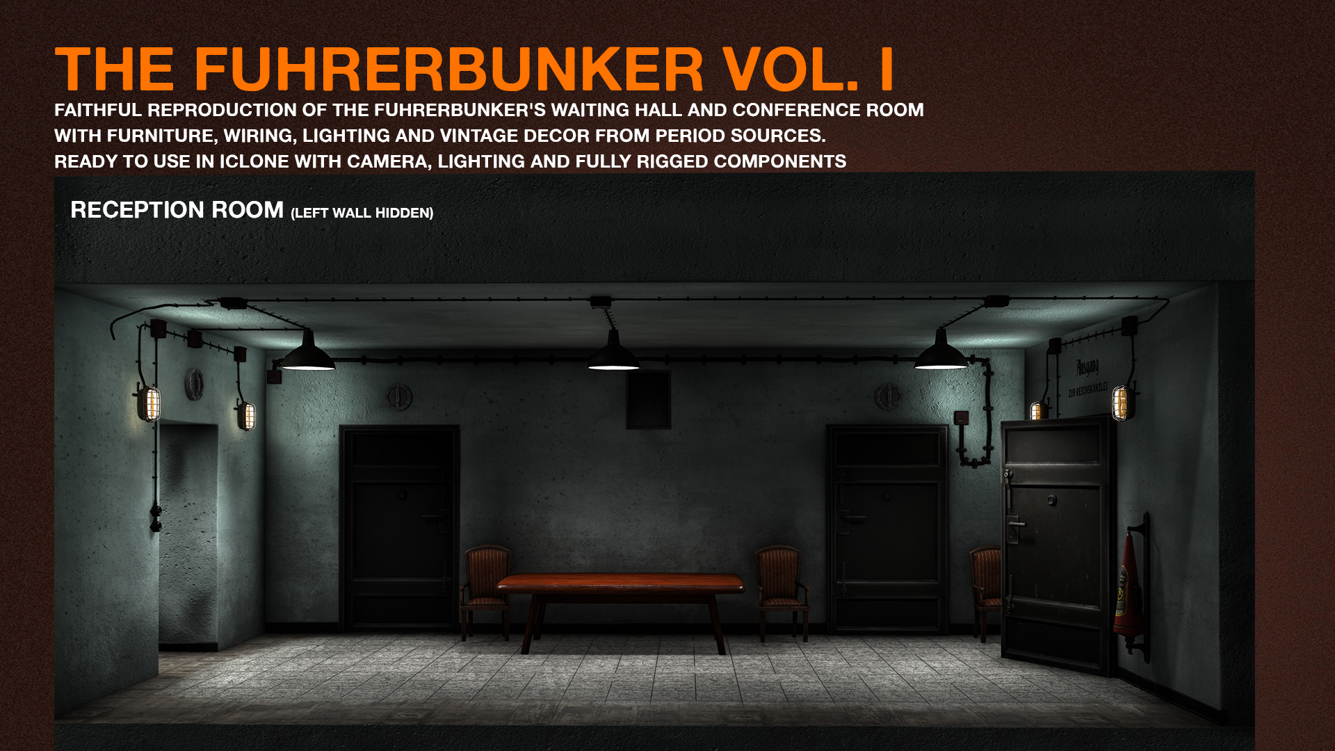 The Bunker Vol.1 - iClone/Scenes & Props - Reallusion Content Store