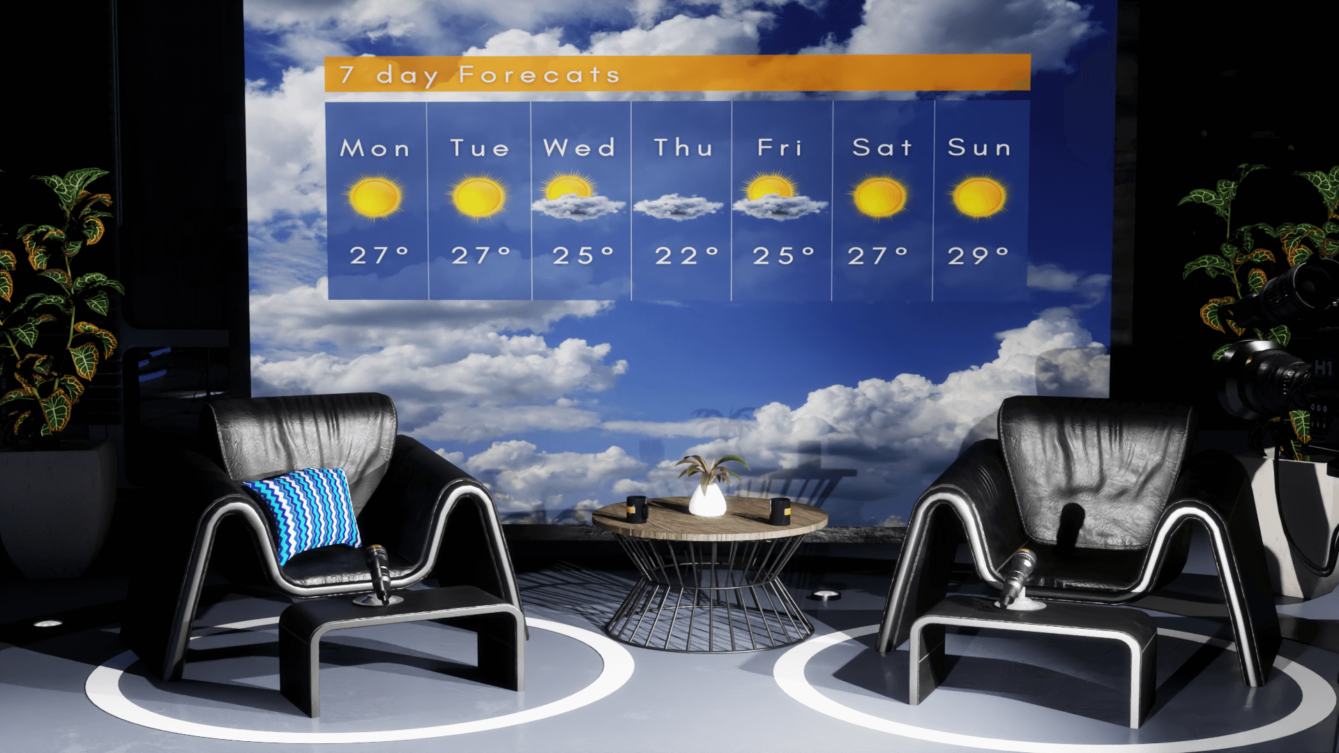 Weather TV Studio 2 - iClone/Scenes & Props - Reallusion Content Store