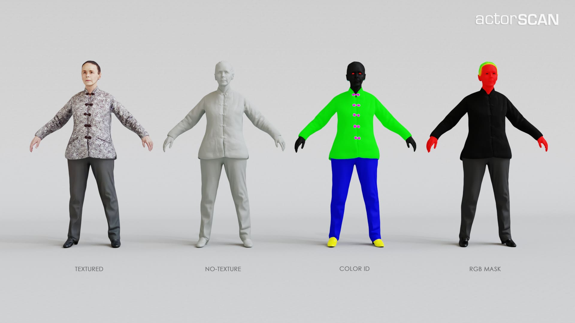 Fall - Crowd Set - Vol.1 - iClone/Actor - Reallusion Content Store