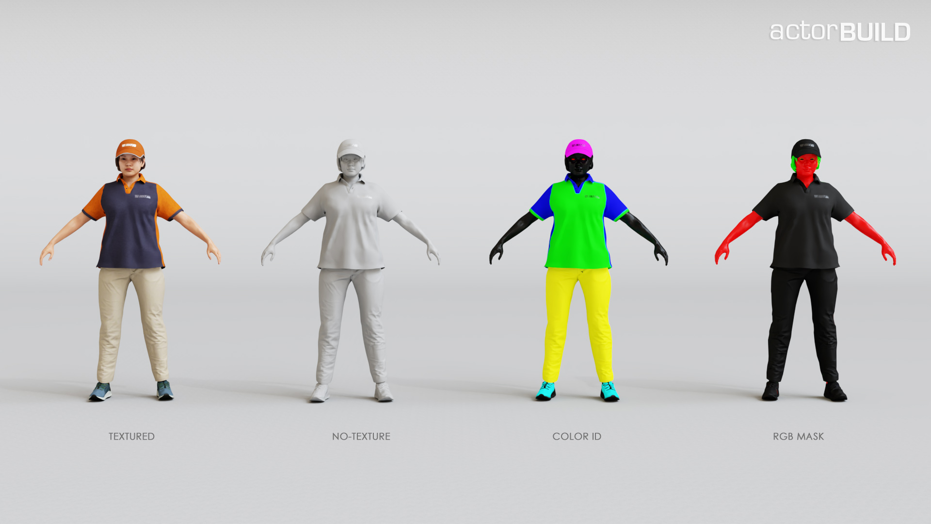 Workers - Crowd Set - Vol.1 - iClone/Actor - Reallusion Content Store