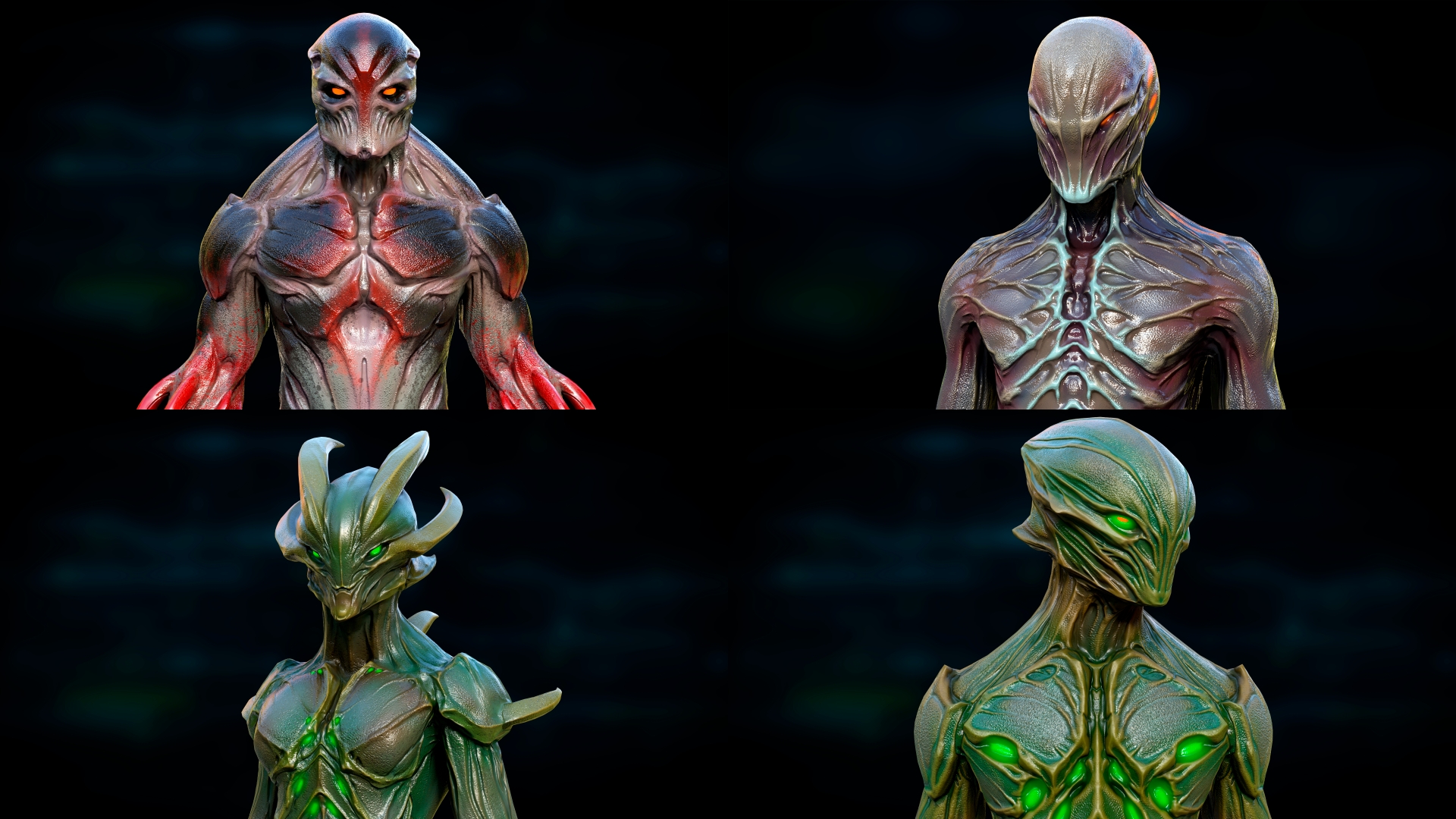 Alien Monsters Bundle - iClone/Actor - Reallusion Content Store