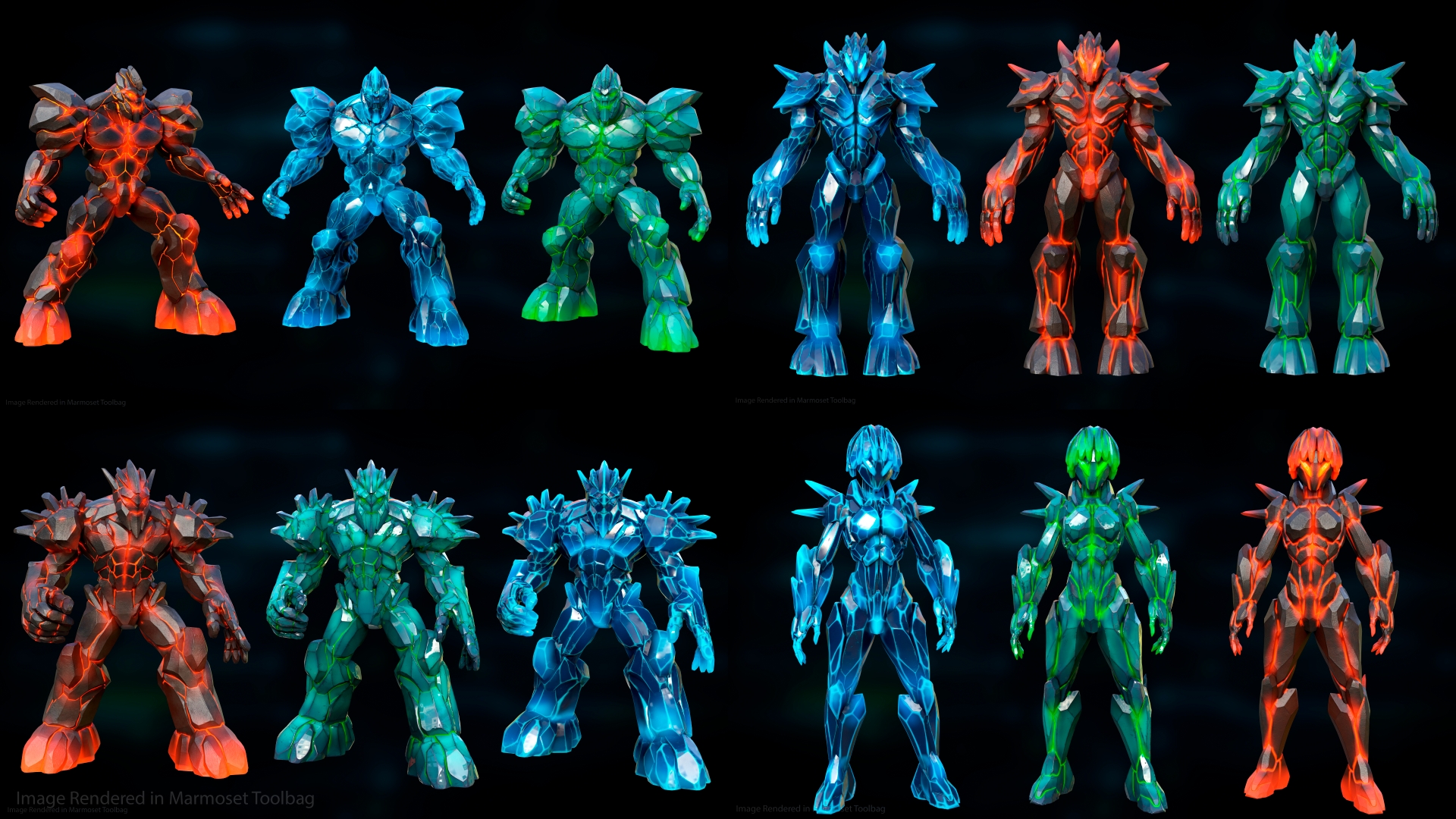 Fantasy Golems Bundle - iClone/Actor - Reallusion Content Store