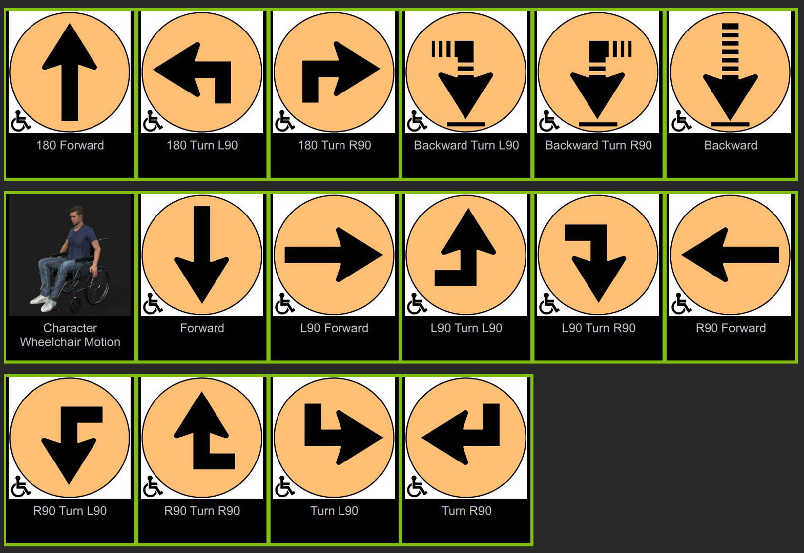 Animated Wheelchair - iClone/Motion - Reallusion Content Store