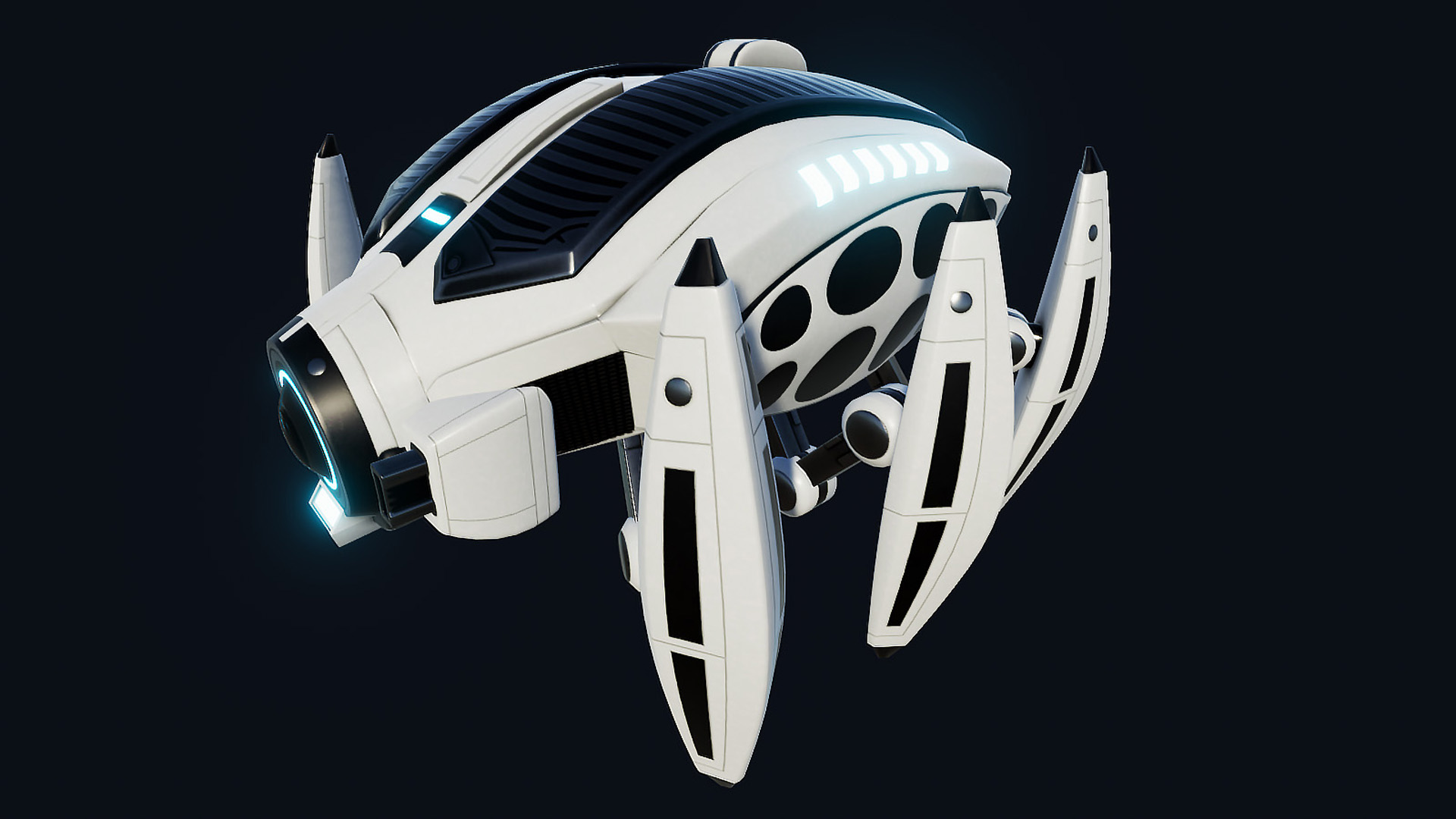 SciFi Spider Robots - iClone/Scenes & Props - Reallusion Content Store
