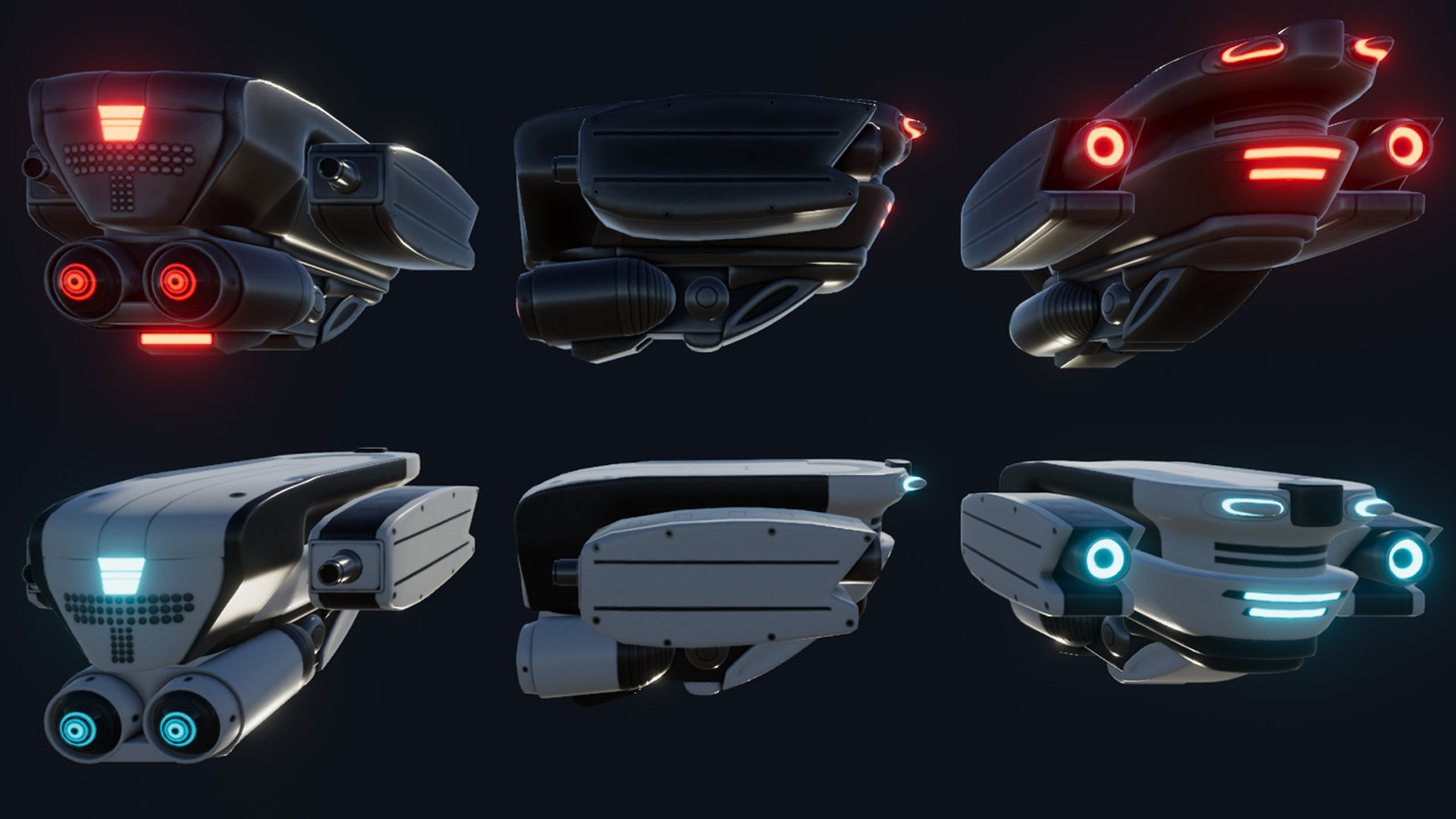 SciFi Battle Drones - iClone/Scenes & Props - Reallusion Content Store