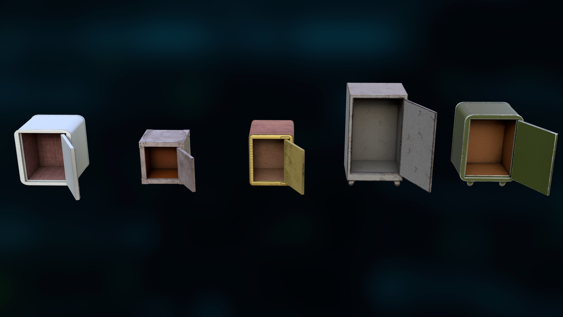 Big Lockers Collection - iClone/Scenes & Props - Reallusion Content Store