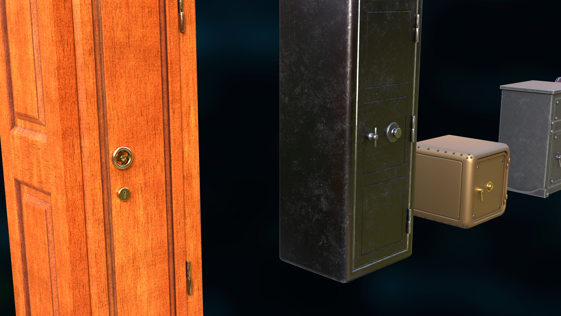 Big Lockers Collection - iClone/Scenes & Props - Reallusion Content Store