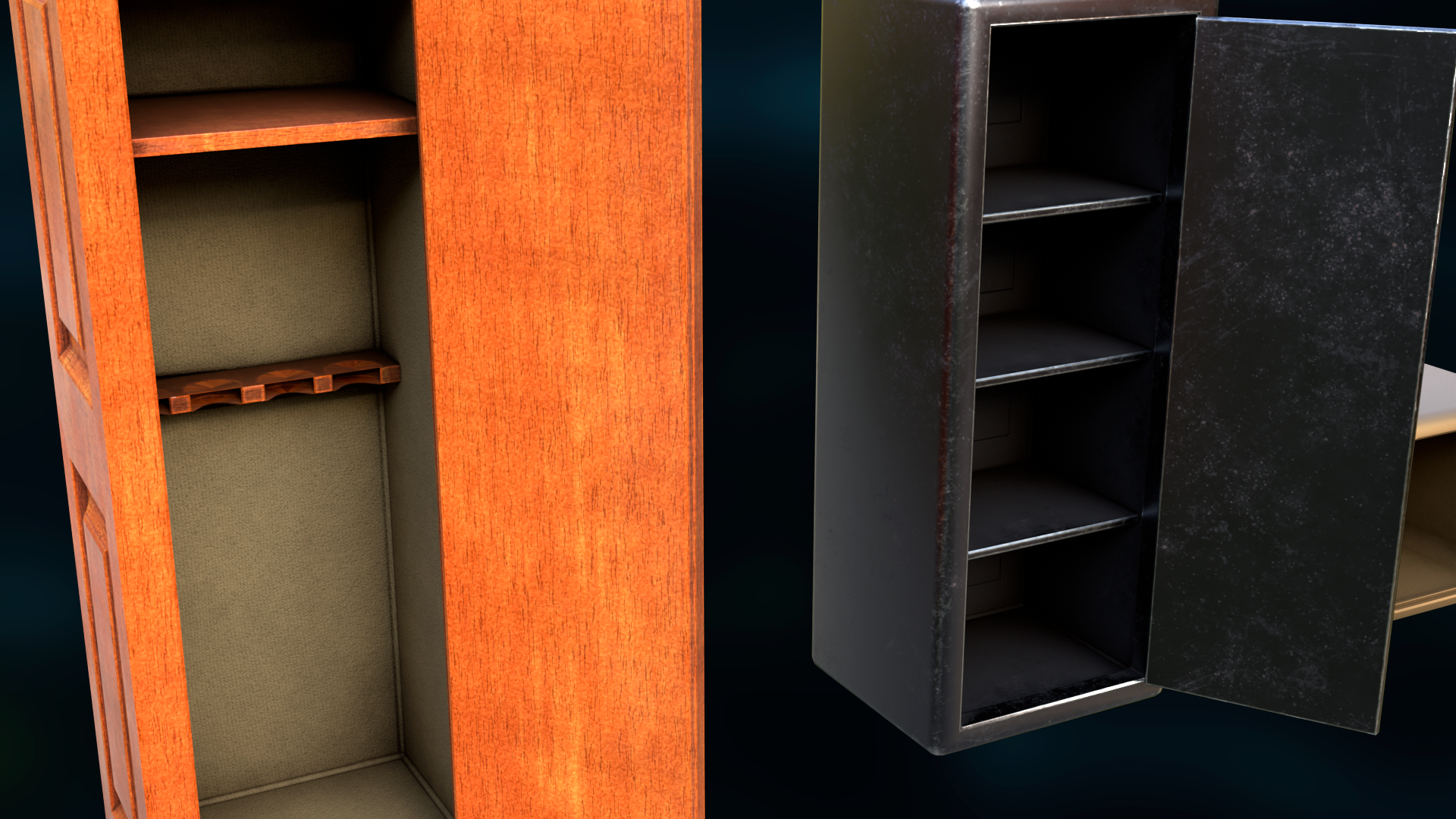 Big Lockers Collection - iClone/Scenes & Props - Reallusion Content Store