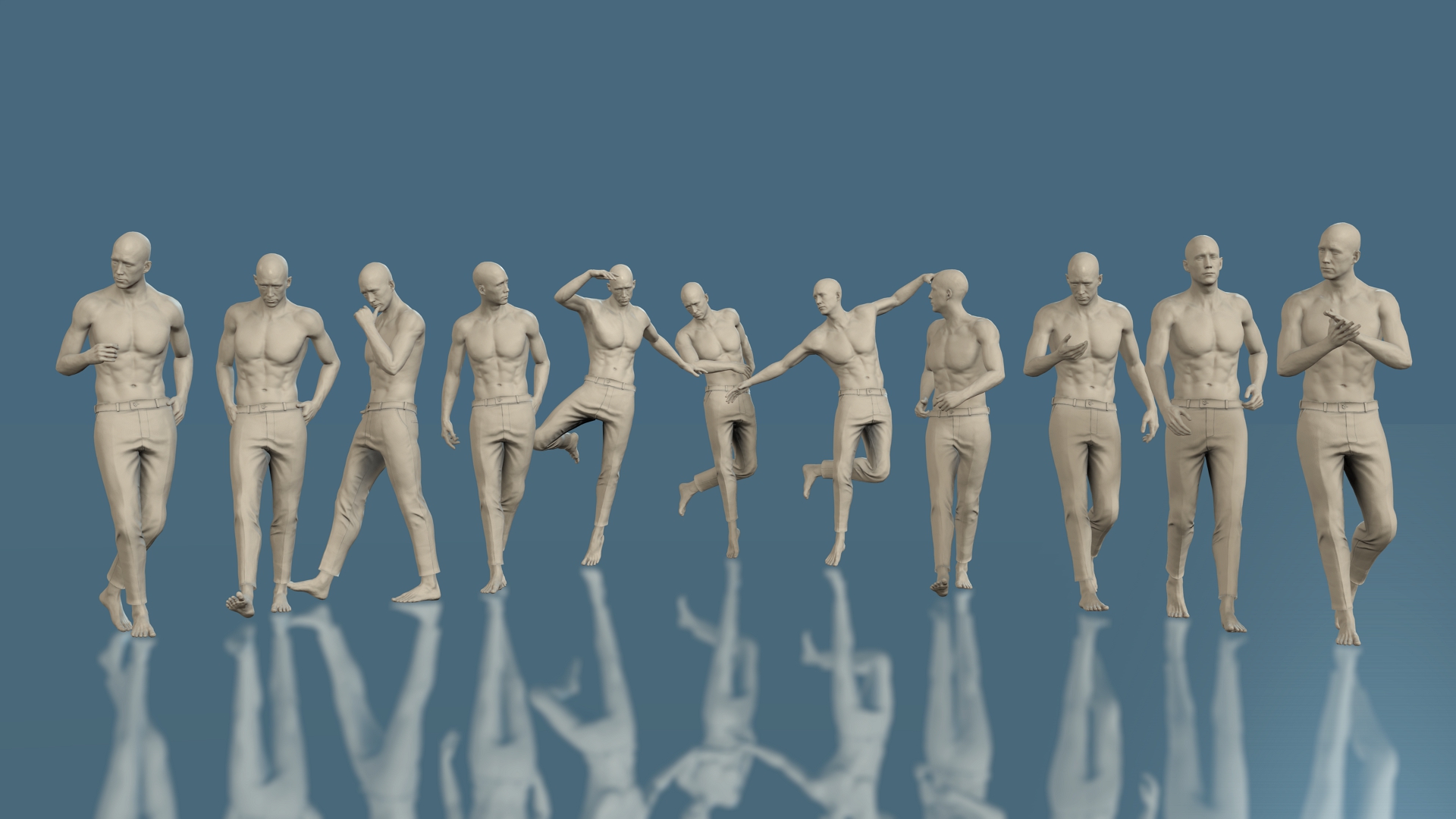 Male Pose Bundle - iClone/Motion - Reallusion Content Store