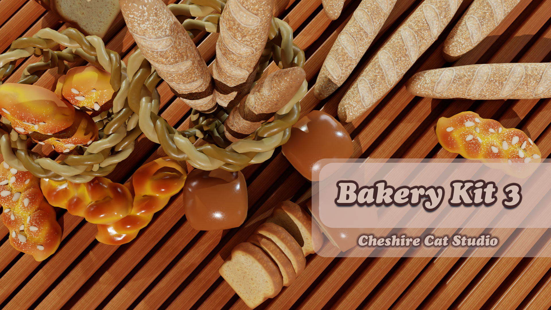 Cartoon Bakery - iClone/Scenes & Props - Reallusion Content Store