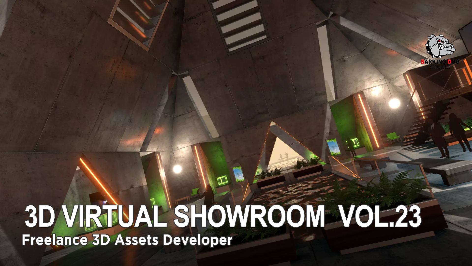 3D Virtual Showroom Vol.23 - iClone/Scenes & Props - Reallusion Content ...