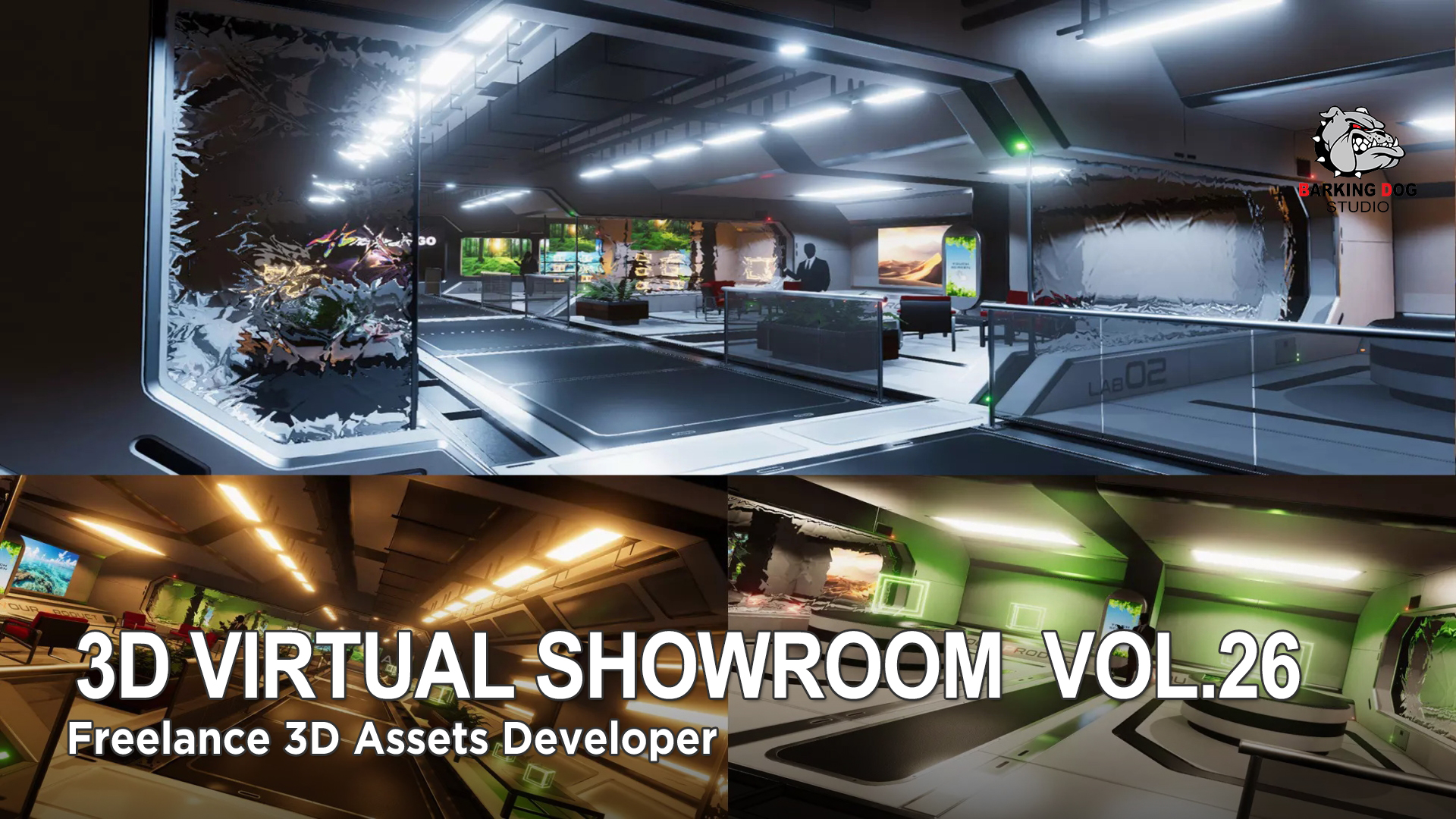 3D Virtual Showroom Vol.26 - iClone/Scenes & Props - Reallusion Content ...