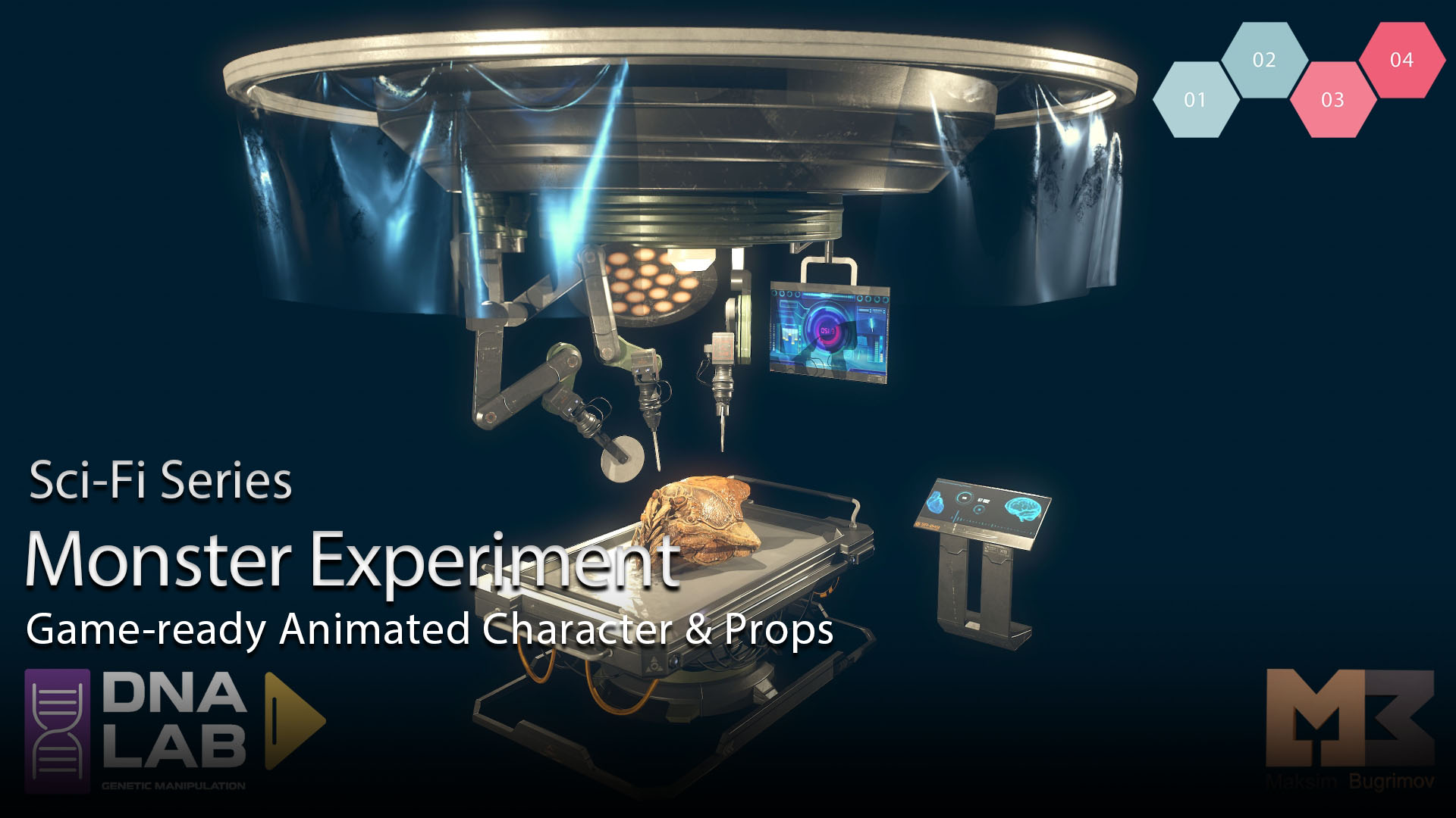 Monster_Experiment - iClone/Scenes & Props - Reallusion Content Store