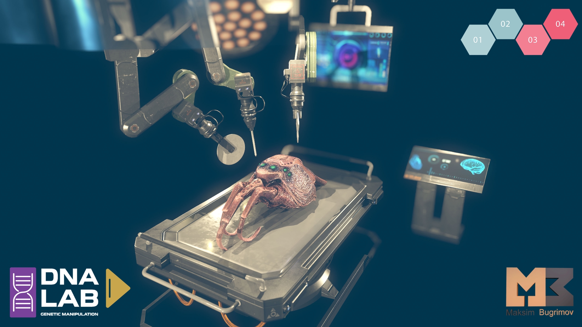 Monster_Experiment - iClone/Scenes & Props - Reallusion Content Store