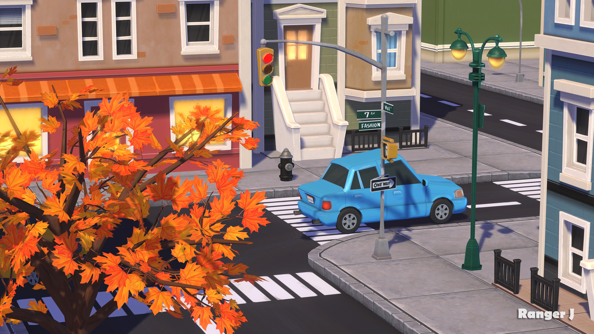 Cartoon Street - iClone/Scenes & Props - Reallusion Content Store