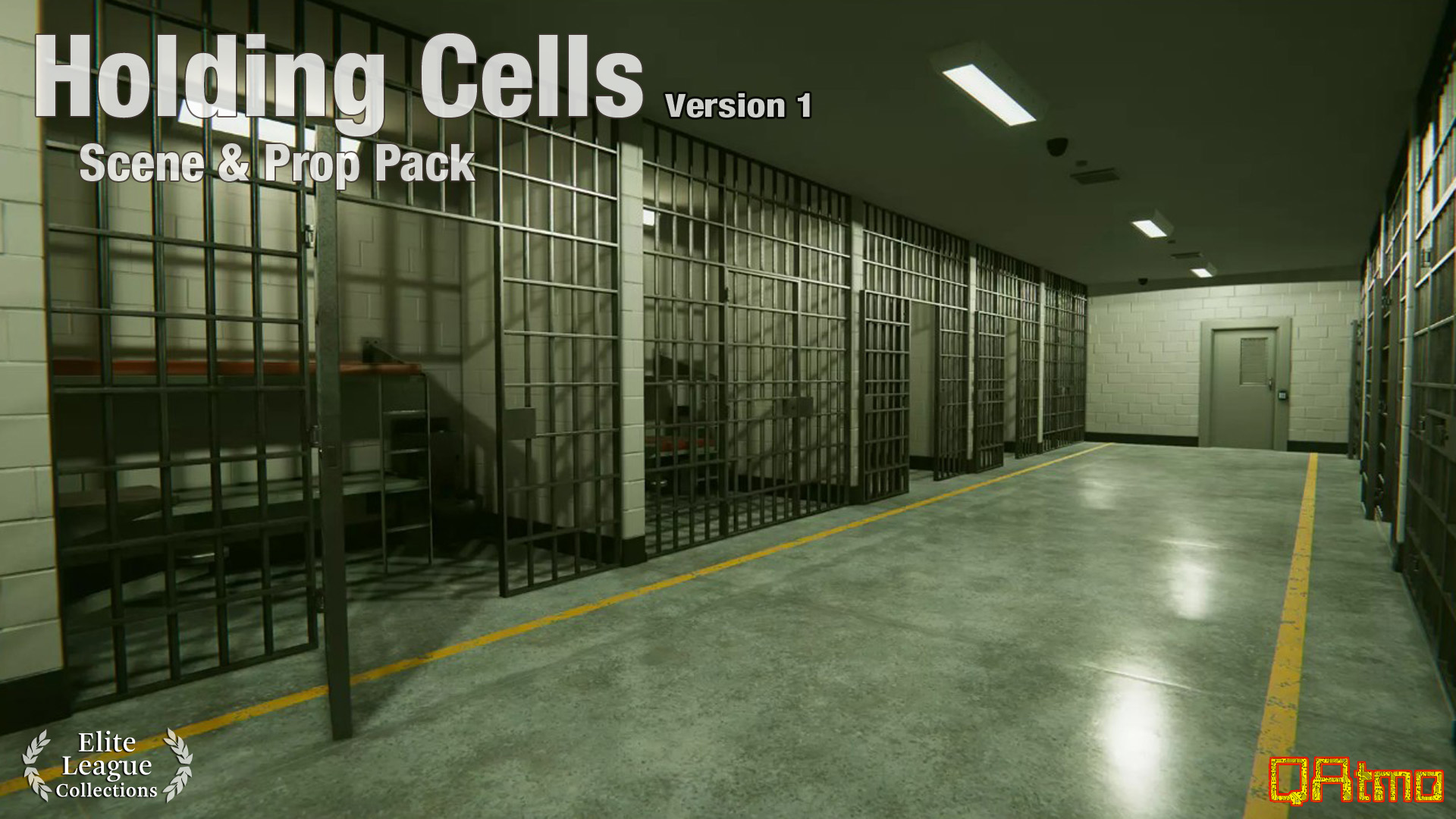 Holding Cells V.1 - iClone/Scenes & Props - Reallusion Content Store