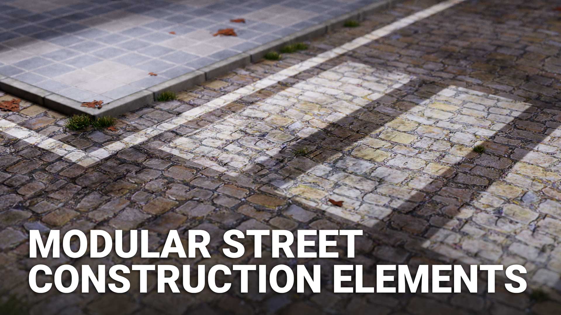 Modular Street Construction Elements - iClone/Scenes & Props ...
