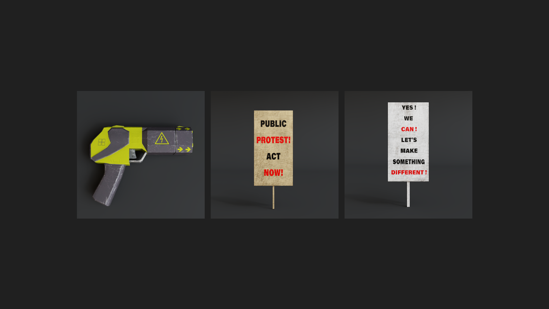 Props Collection - Police & Riot - iClone/Scenes & Props - Reallusion ...