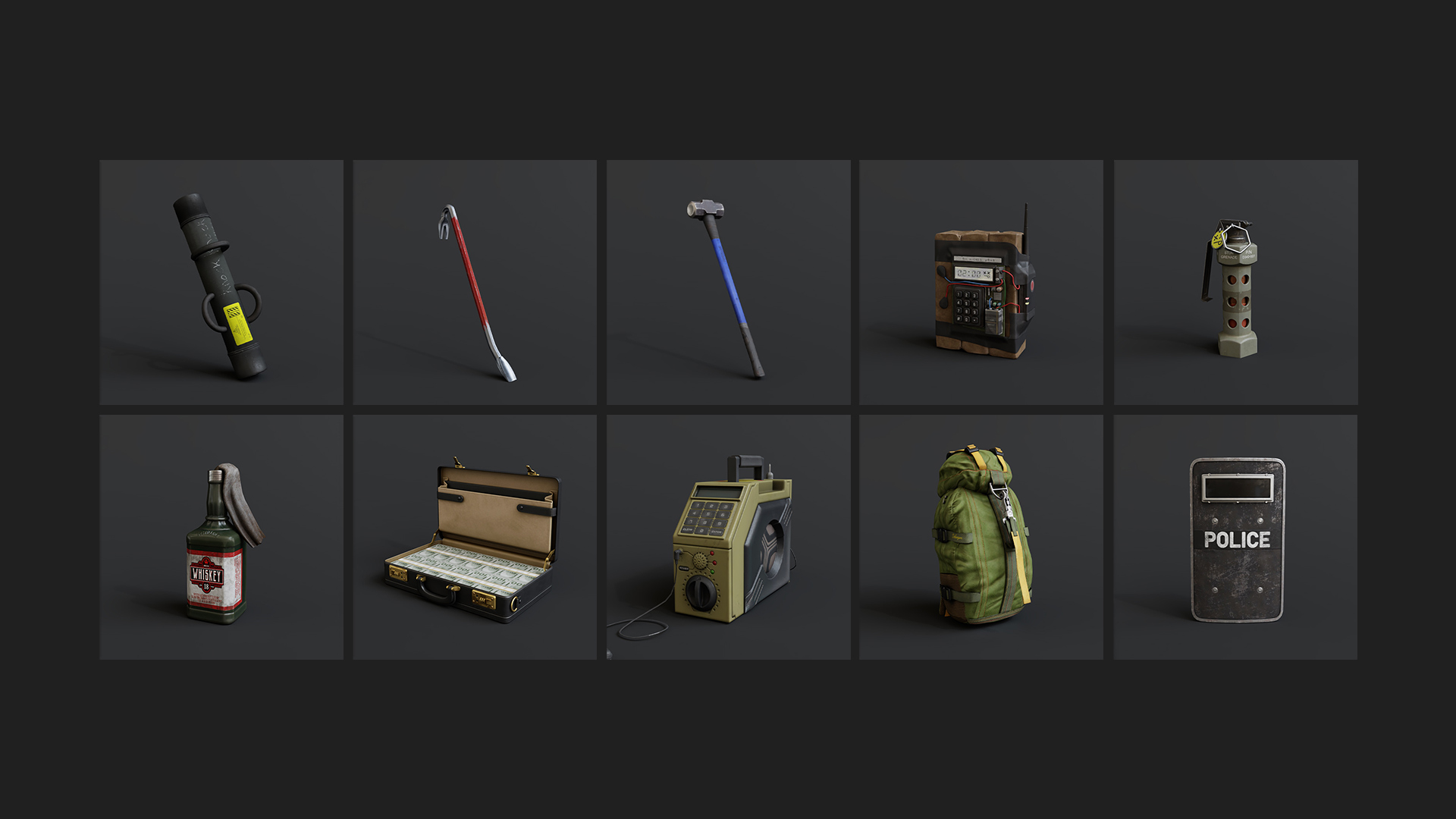 Props Collection - Crime Tools - iClone/Scenes & Props - Reallusion ...