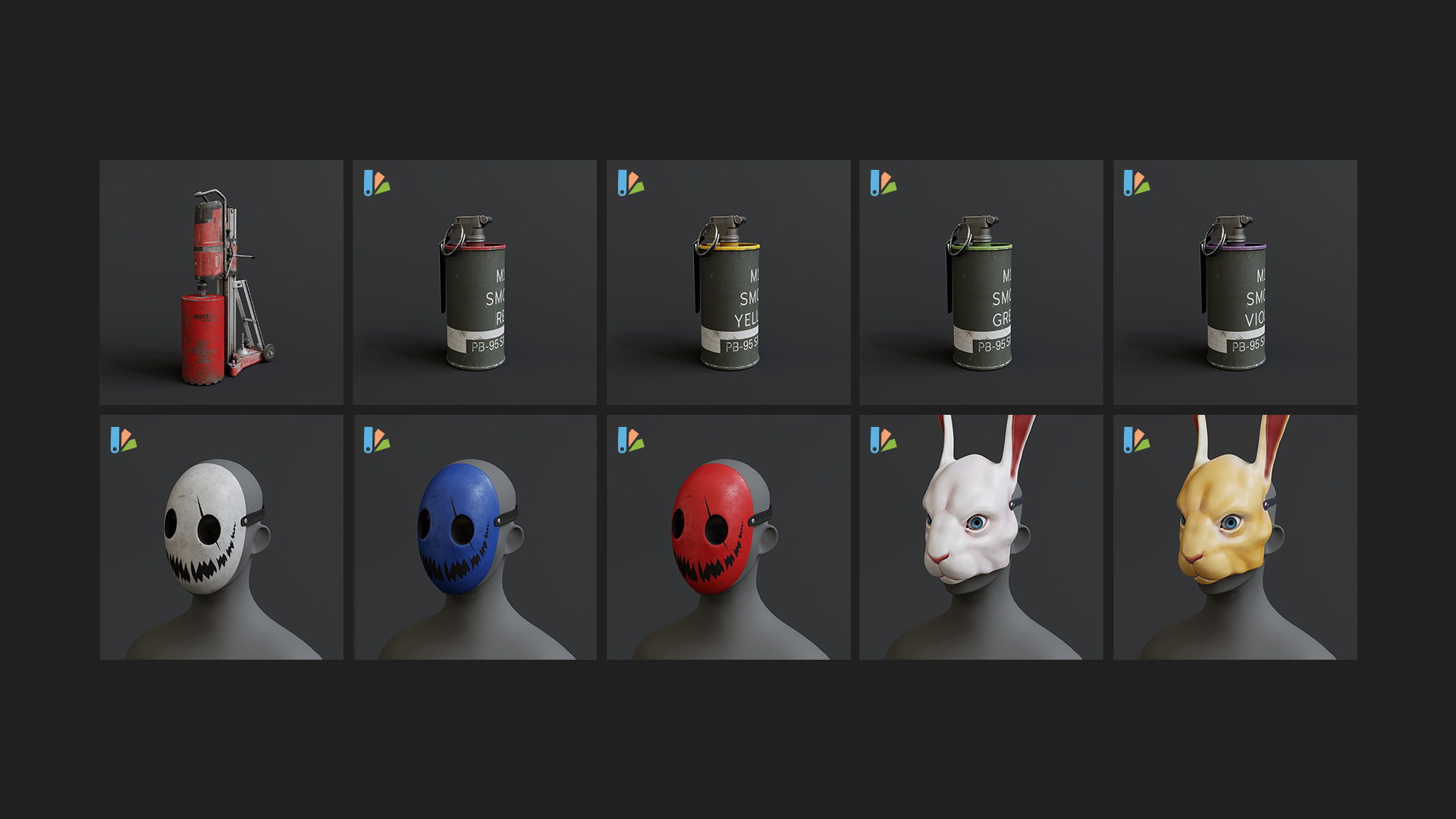 Props Collection - Crime Tools - iClone/Scenes & Props - Reallusion ...