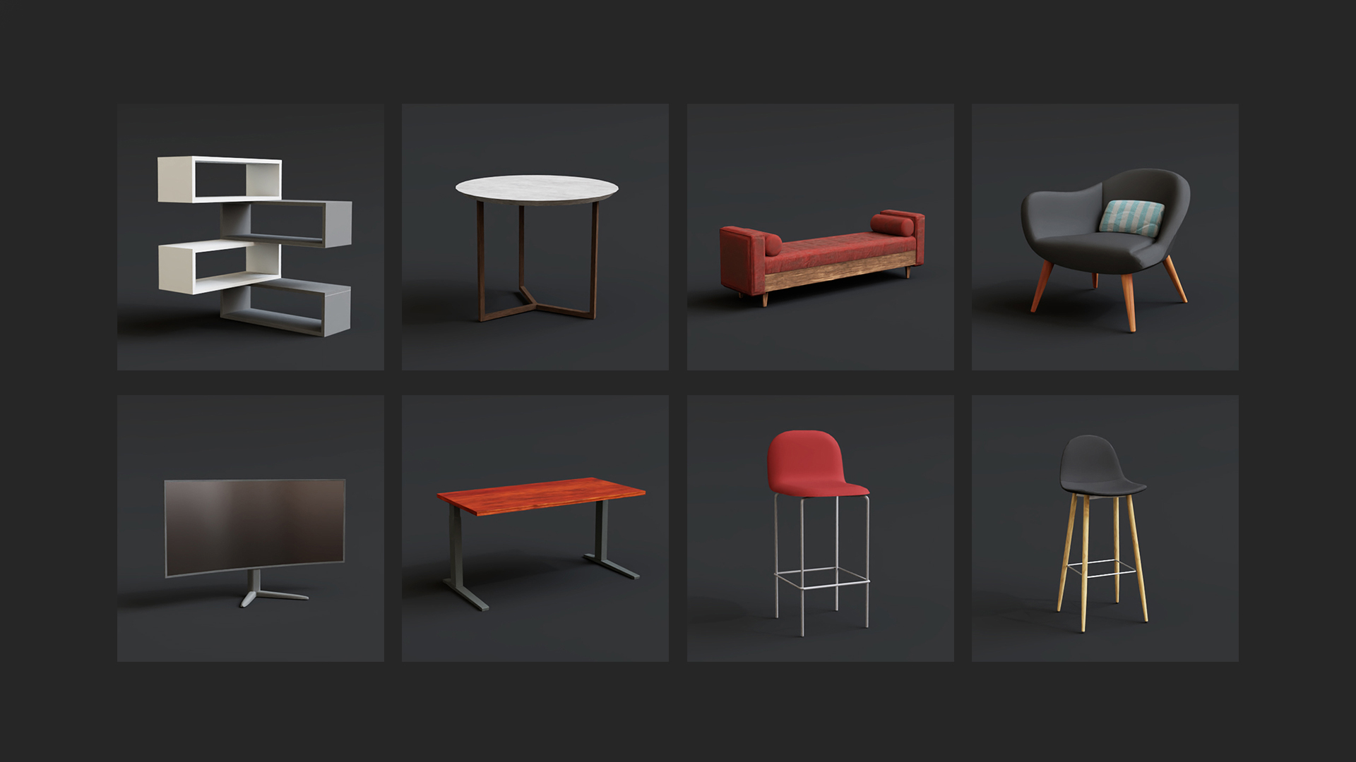 Props Collection - Furnishings - iClone/Scenes & Props - Reallusion ...