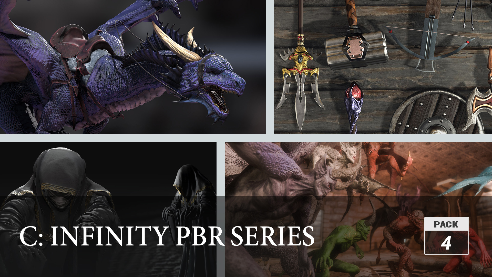 C: Infinity PBR Series Combo 1 - iClone/Combo (Multiple-PID) - Reallusion Content Store
